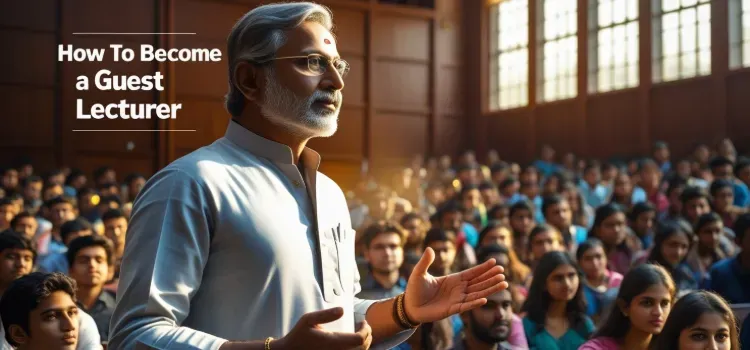 How To Become A Guest Lecturer at University in 2025 | Full Guide