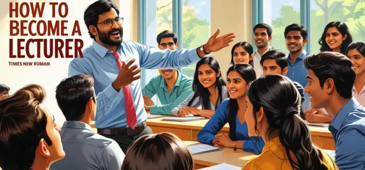 How to Become a Lecturer in India 2025 – NET, PhD, Skills Needed