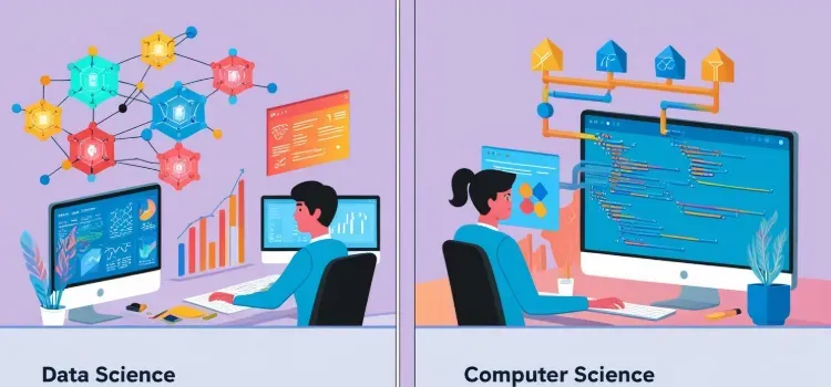 Key Difference Between Data Science and Computer Science in 2025